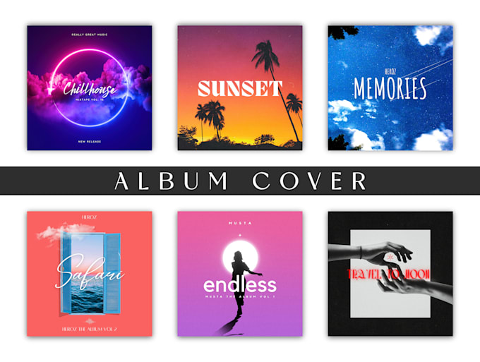 Design album or single cover art by Amy_studio01 | Fiverr