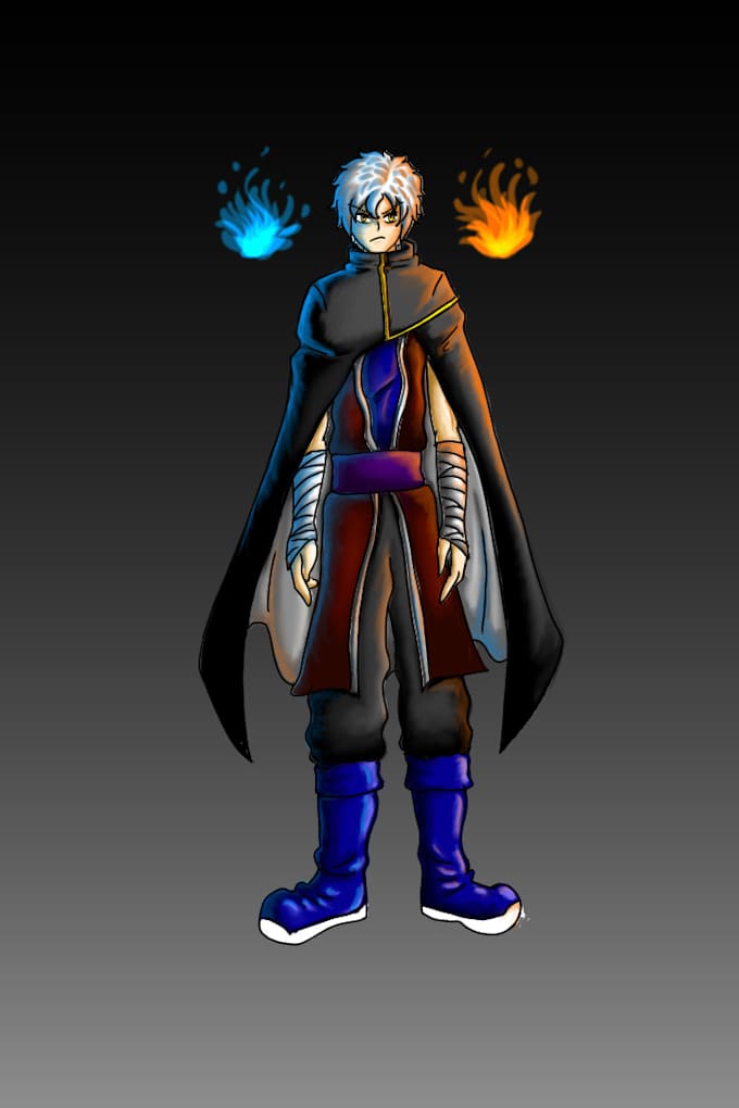 Design anime style character concept by Kaithzero | Fiverr