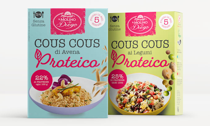 Design professional food labels or box by Marsiart | Fiverr
