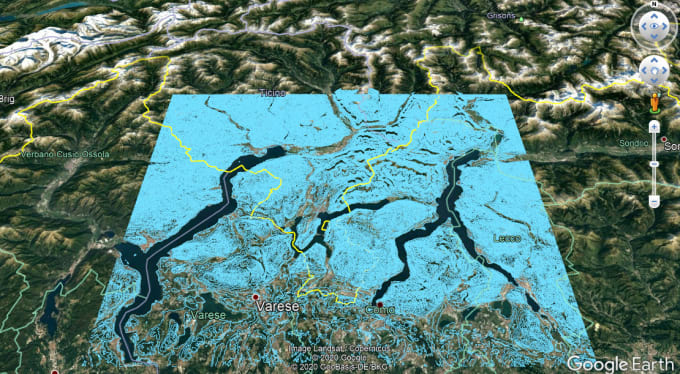 Create maps via gis , google earth and maps , osm, cad by Enzomezini ...