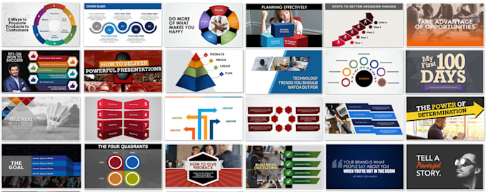 Design an exceptional powerpoint presentation by Desiignermart | Fiverr