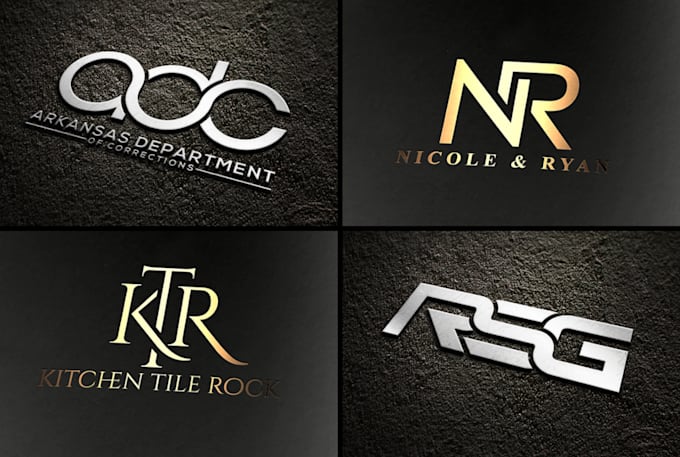 Design awesome professional initial letters, monogram logo by ...