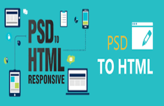 Convert psd to html5 page by Polamalak | Fiverr