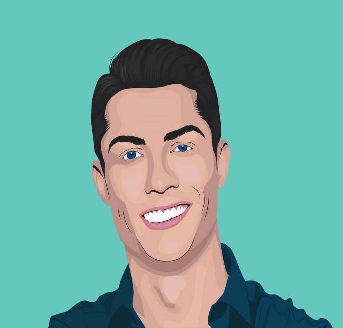 Draw cartoon vector portrait from your photo by Vmkthchmk | Fiverr Draw cartoon vector portrait from your photo by Vmkthchmk | Fiverr