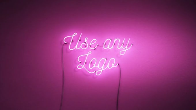 Make an amazing 3d neon logo animation video intro by Seharstudios | Fiverr
