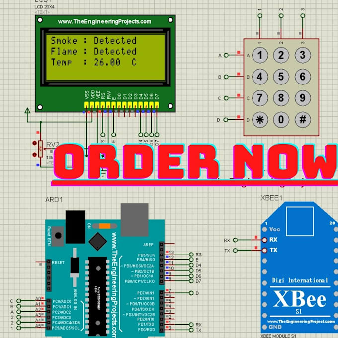 Do arduino and microcontroller code with simulation by M_shariq_khan | Fiverr