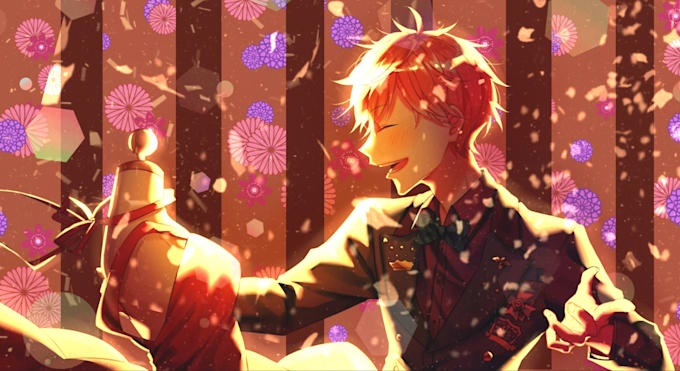 Draw your anime characters illustration by Ueno__1505 | Fiverr