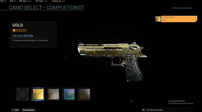Get your guns gold , plat, and damascus in mw 2019 pc only by Jewlio ...