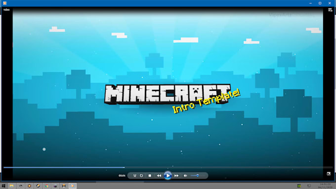 Create a minecraft intro template by Briesth | Fiverr
