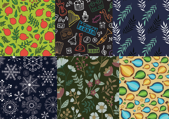 Create seamless pretty pattern designs you need by Shakthi_97 | Fiverr