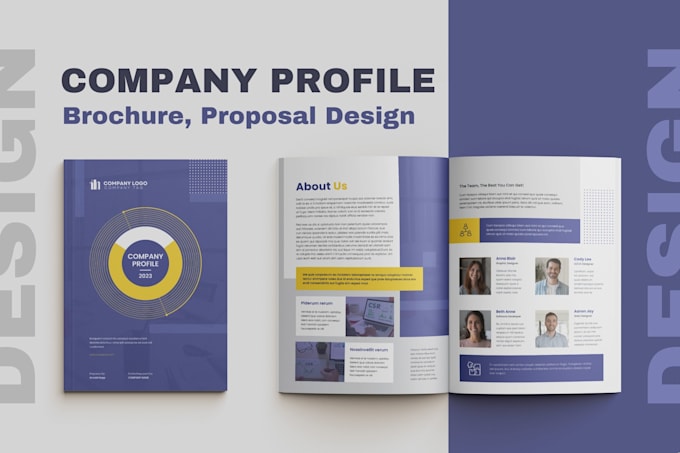 Design company profile, product catalog, business proposal, white paper ...