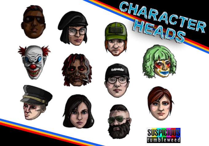 Draw your gta or rdr rp character as an emote by Stumbleweed | Fiverr