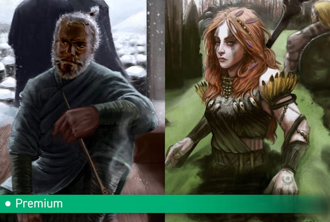 Create original character illustrations by Georgecoffman | Fiverr