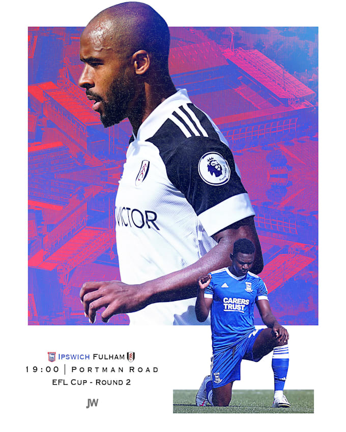 Create you a match day poster by Jwgraphics0 | Fiverr