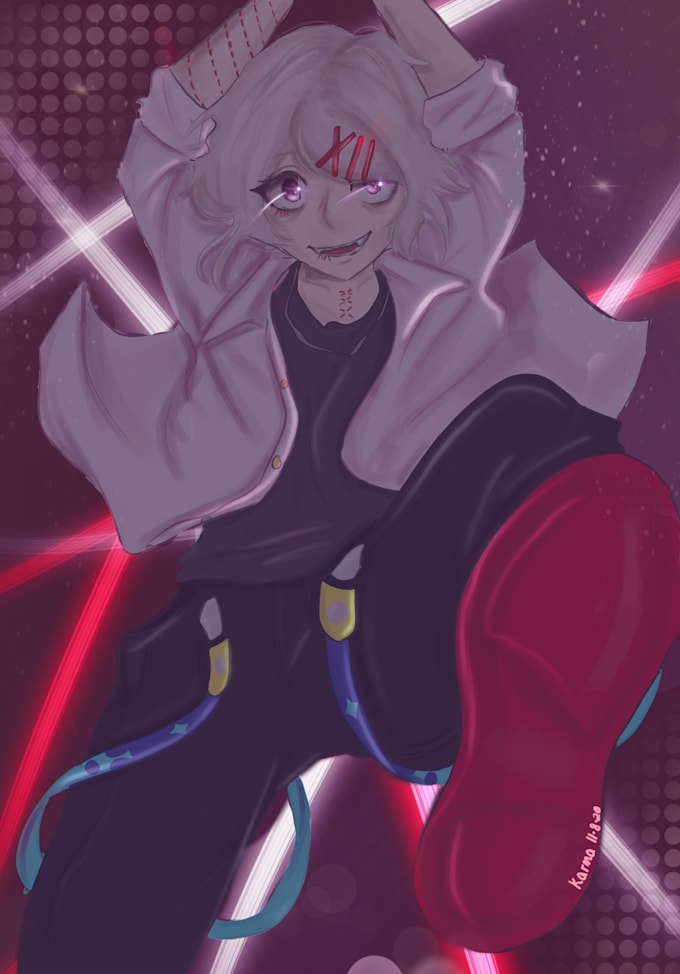 Draw anime illustrations, ocs, fanart by Karma_99 | Fiverr