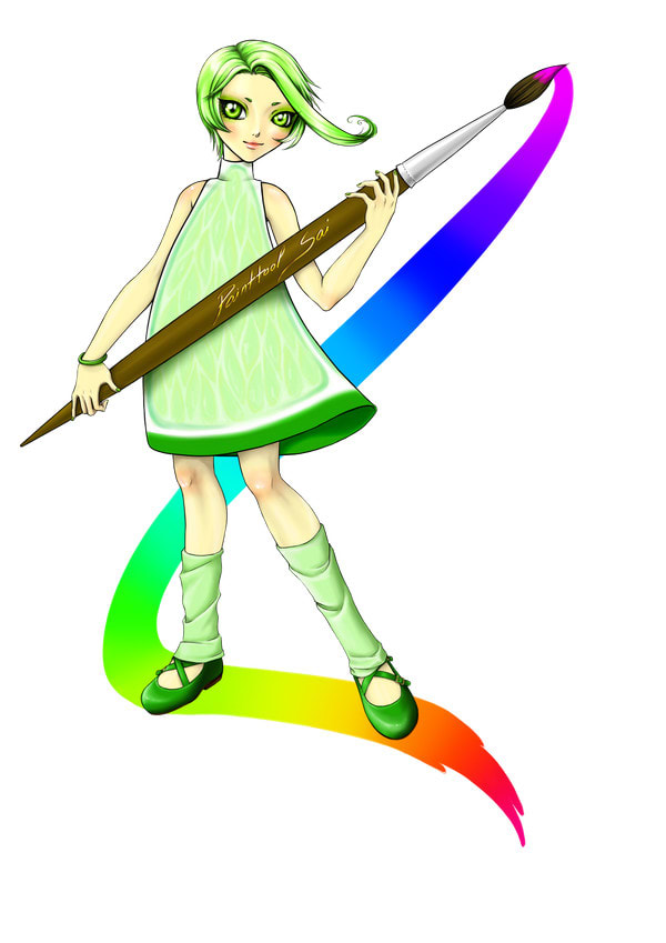 Digitally paint your original characters by Paulacvn | Fiverr