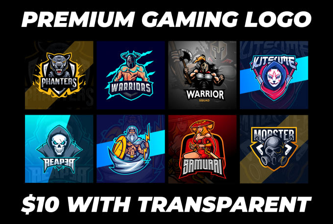 Make a premium gaming logo for you by Vanixaffix | Fiverr