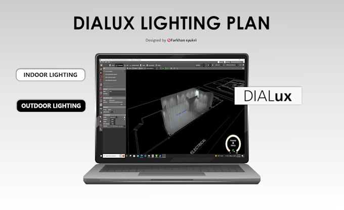 Do lighting design and lux calculations with dialux evo by Mayzava | Fiverr