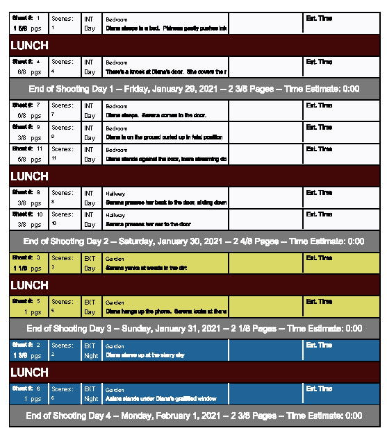 Breakdown and schedule your script in moviemagic scheduling by ...