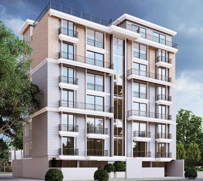 Do exterior design 2d and 3d modeling with realistic render by Rsd ...