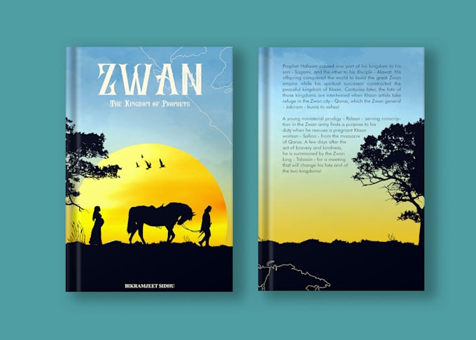 Sketch artwork and book cover design by Theeigerarts | Fiverr