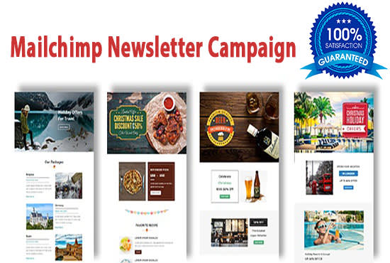 Design your mailchimp newsletter campaign by Nazmul1907 | Fiverr