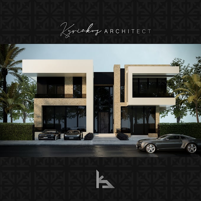 Create realistic 2d and 3d architecture renderings by Samirkyriakos ...