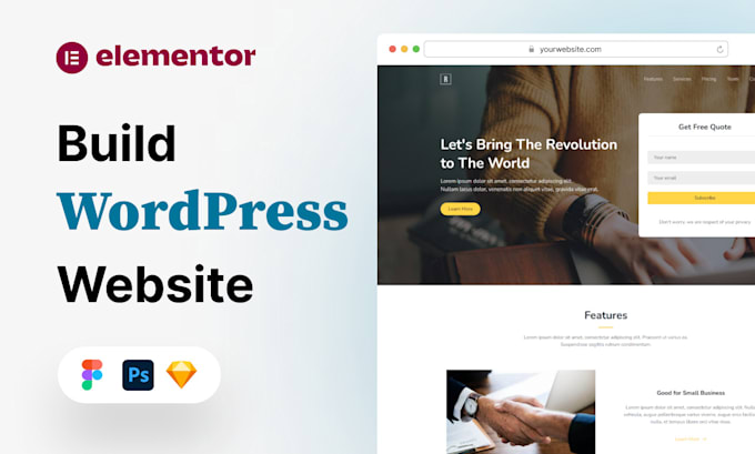 Design and build wordpress website with elementor pro by Artlantika | Fiverr