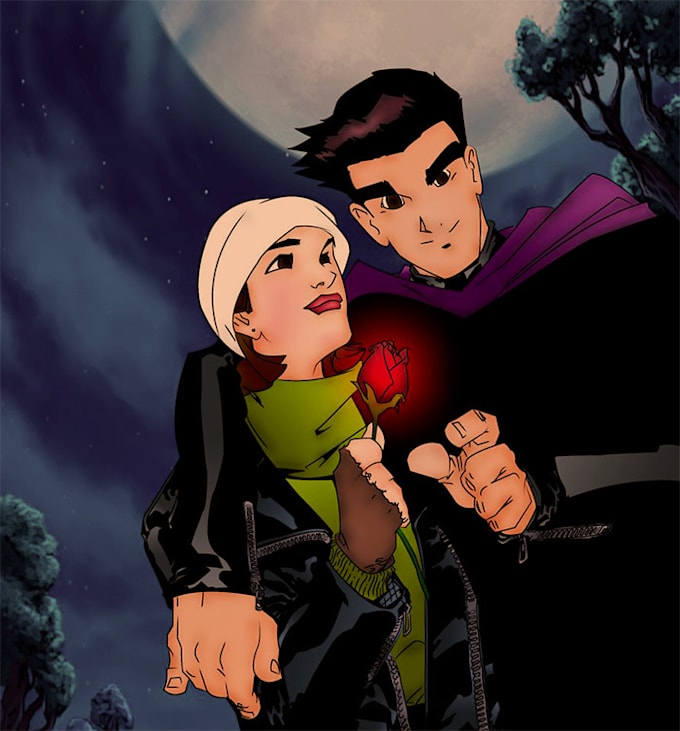 Illustrate amazing comic book art for you by Ajpasakhelbo | Fiverr