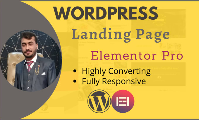 Develop highly converting wordpress landing page with elementor pro by Arslan0815 | Fiverr