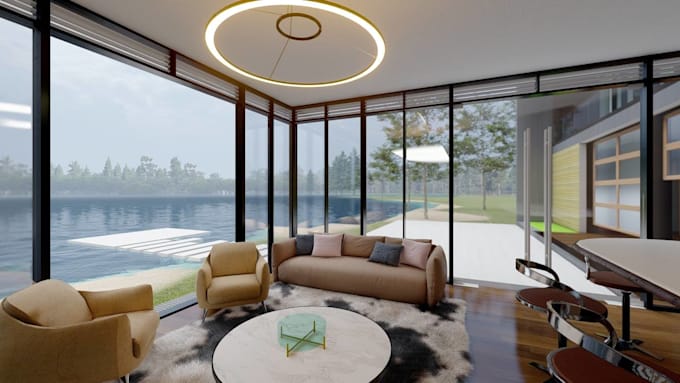 Create 3d architectural walkthrough animation with realistic environment by Tasmia24 | Fiverr