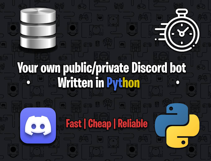 Create a personal discord bot for you by Domvnxk | Fiverr