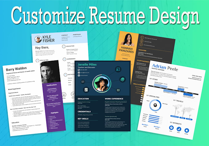 Design a creative amazing resume for you by Ruwanprasanga | Fiverr