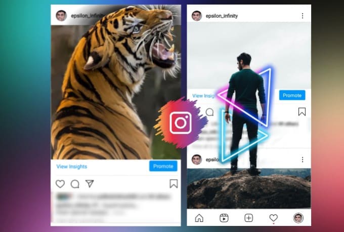 Create a 3d instagram photo by Masterprogcoder | Fiverr
