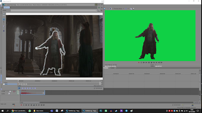 Convert your video to a green screen by Pavelandrei00 | Fiverr