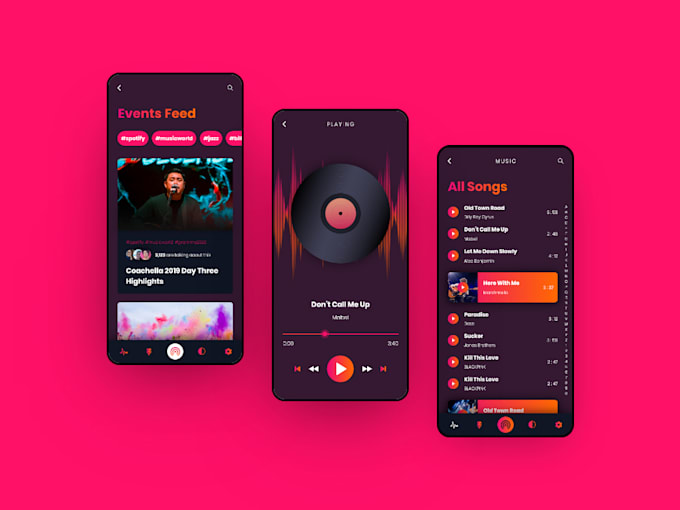 Design amazing mobile app ui ux and prototype by Obaidul_khan | Fiverr