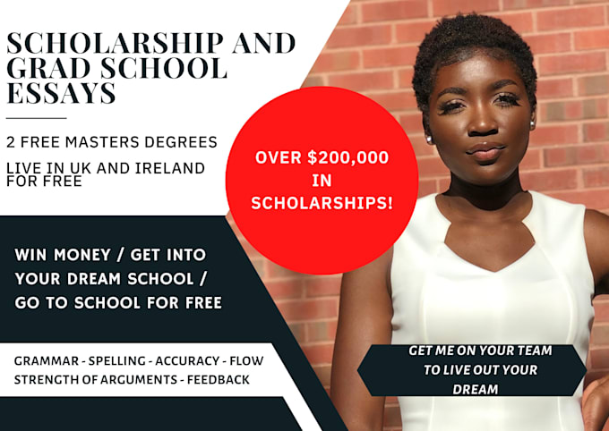 Edit your scholarship and graduate school application essays by ...