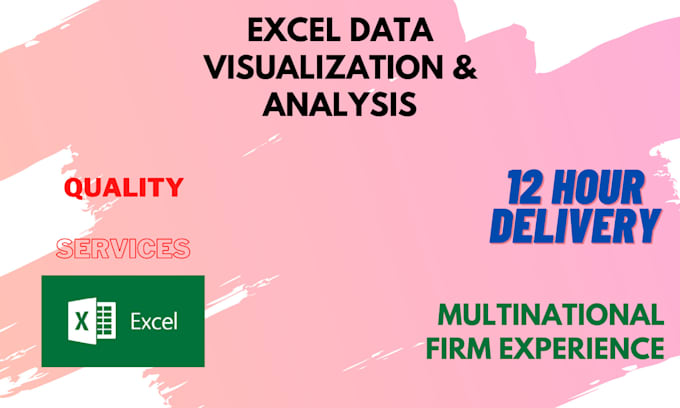 Do data visualization and excel dashboard by Moinhaider1 | Fiverr