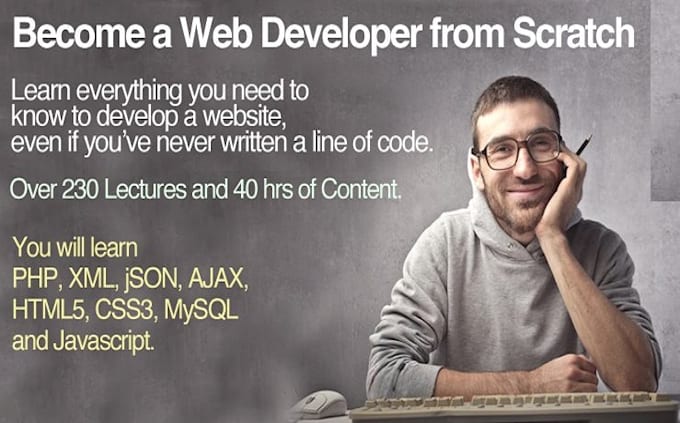 Make you to become a professional web developer from scratch, get the skill now by Effectivegig ...