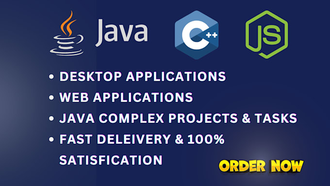 Build custom java desktop app with database integration and gui design by Akashurrehman | Fiverr
