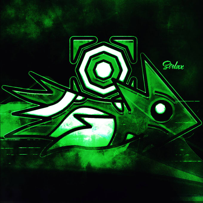 Make geometry dash profile picture for you by Kikssss | Fiverr