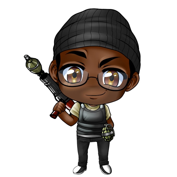 Draw a custom animation gif or mp4 for your twitch by Mirandaartz | Fiverr
