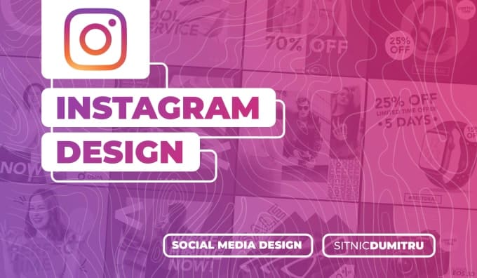 Design modern and unique instagram photos by Fulltimeworker5 | Fiverr