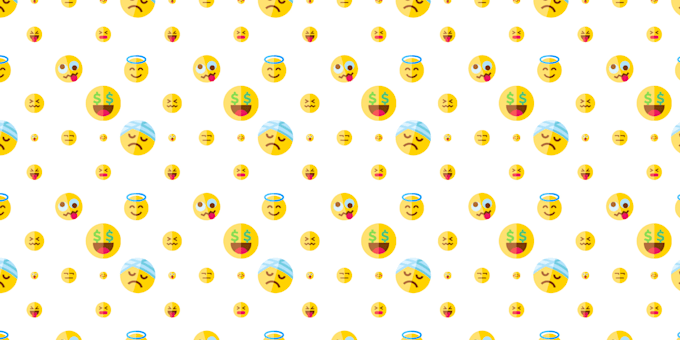Pattern desing emoji emoji by Ramisturna | Fiverr
