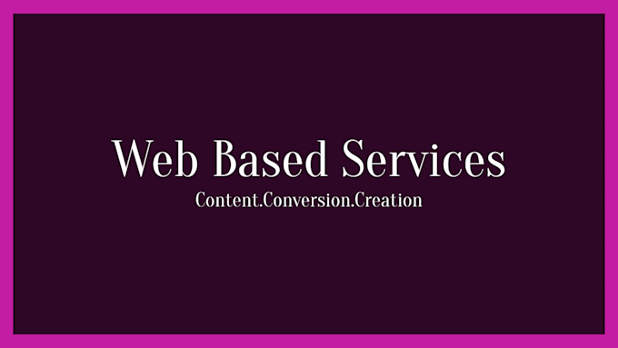 Convert, test, create, or implement your tech needs by Vanessabarri401 ... Convert, test, create, or implement your tech needs by Vanessabarri401 ...