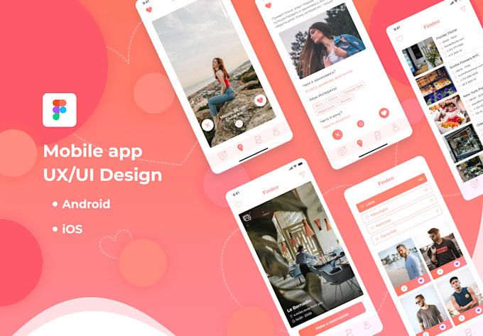 Create ios and android unique ux ui mobile app design by Alesya ...