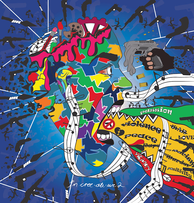 Design cool and fresh artwork in short period by Fortunemhlongo | Fiverr