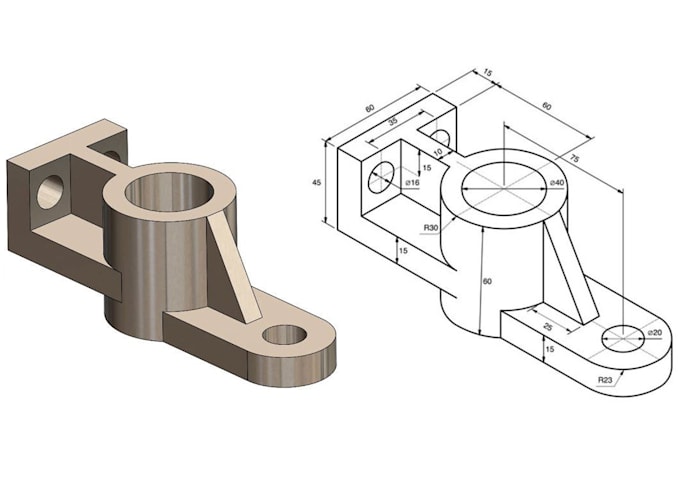 Make a simple design or drawing into a 3d model by Ammy_zero | Fiverr