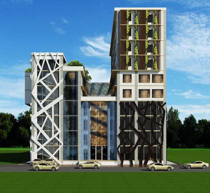 Do 3d exterior and interior in revit by Ashfaqahmad314 | Fiverr