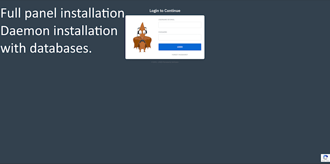 Install the pterodactyl panel and the daemon for you by Ricco02_ | Fiverr